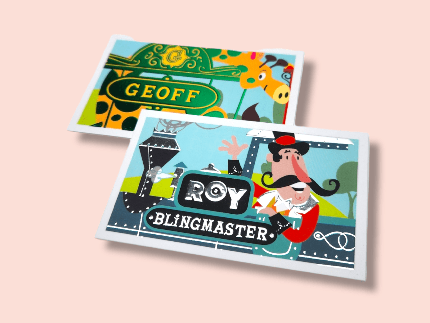 Awesome Embellishments to Improve Print - Neon